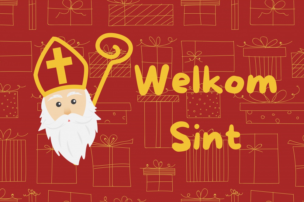 Vlag Sinterklaas versie 006 | Vlaggenhandel.nl